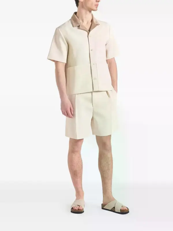 Manière De Voir Maniere De Voir Tailored Pleated Shorts