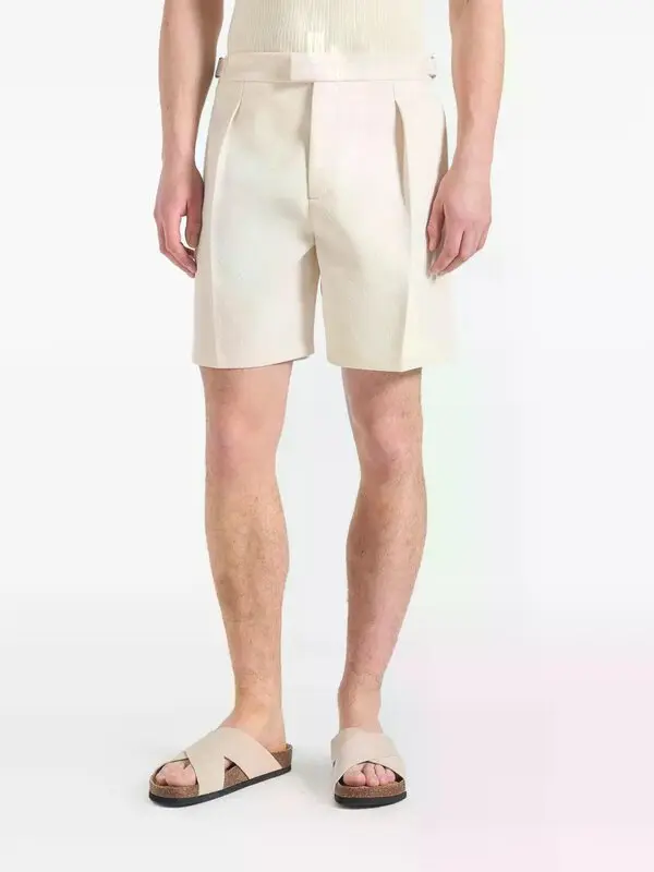 Manière De Voir Maniere De Voir Tailored Pleated Shorts