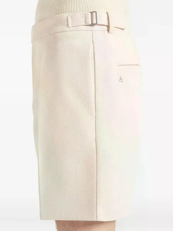 Manière De Voir Maniere De Voir Tailored Pleated Shorts