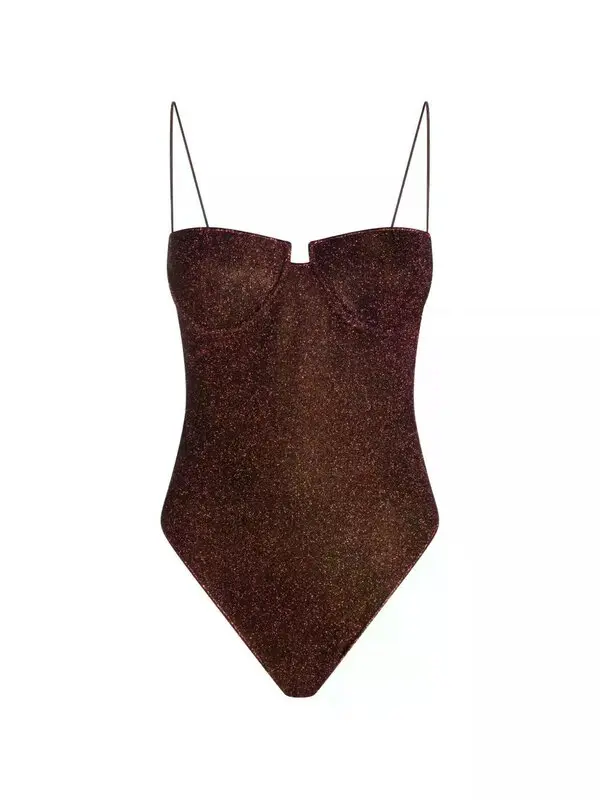 Oseree Lumière Swimsuit - Brown