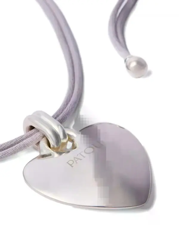 Patou Heart Drawstring Necklace