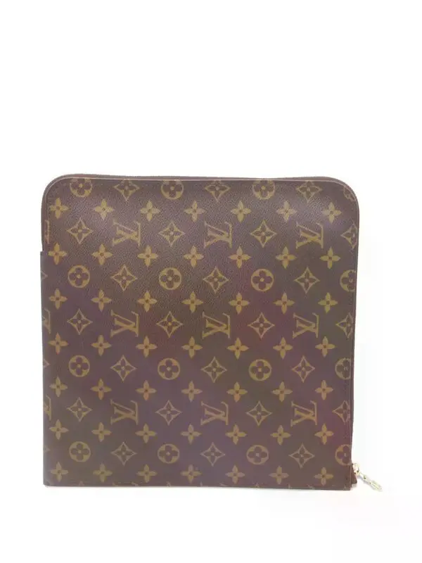 LOUIS VUITTON Monogram Zip Document Case