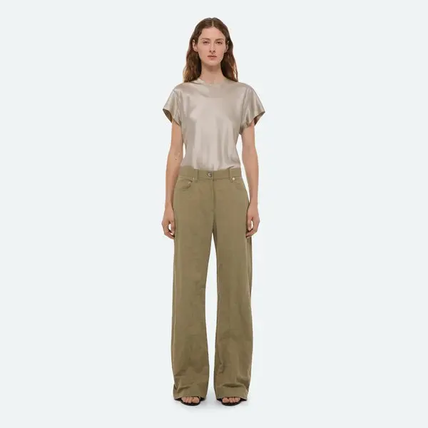 Helmut Lang Wrinkled Bootcut Trousers
