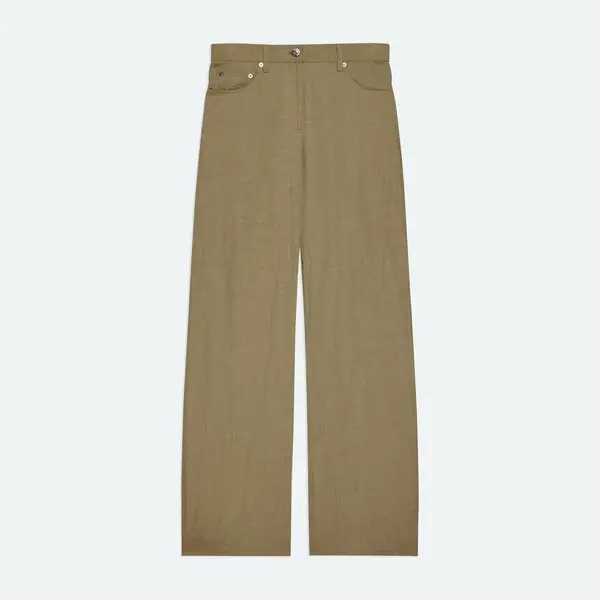 Helmut Lang Wrinkled Bootcut Trousers