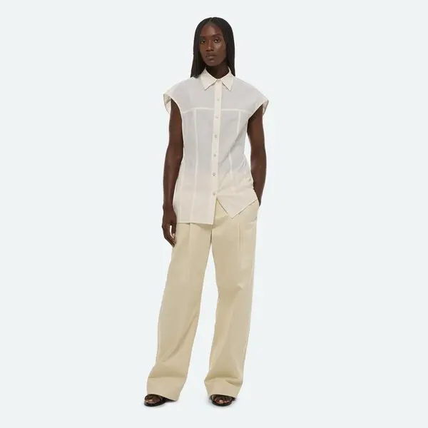 Helmut Lang Sleeveless Work Shirt