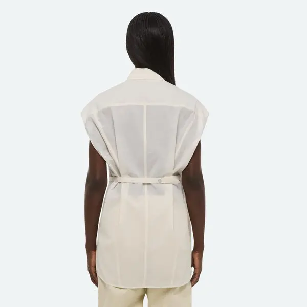 Helmut Lang Sleeveless Work Shirt