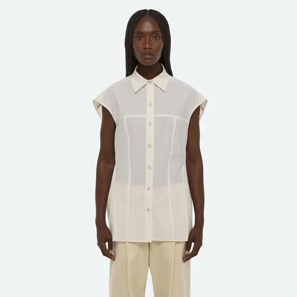 Helmut Lang Sleeveless Work Shirt