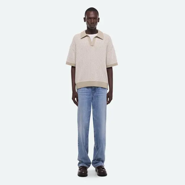 Helmut Lang Bicolor Polo