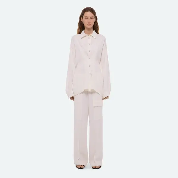 Helmut Lang Cinched Shirt - Ivory