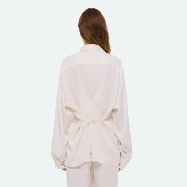 Helmut Lang Cinched Shirt - Ivory