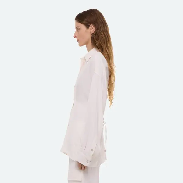 Helmut Lang Cinched Shirt - Ivory