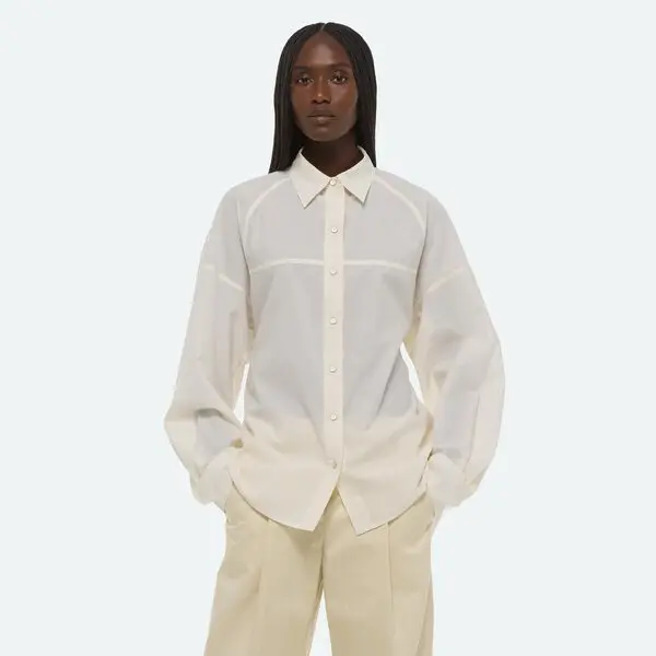 Helmut Lang Oversized Trench Shirt