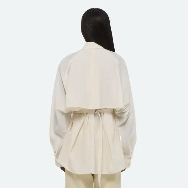 Helmut Lang Oversized Trench Shirt