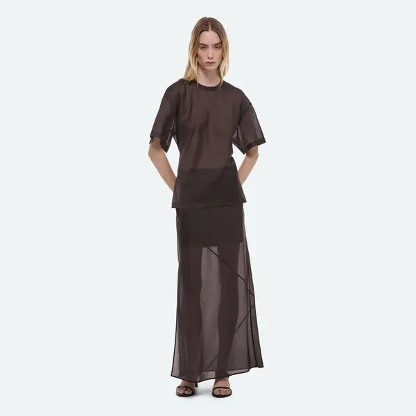 Helmut Lang Sheer Relaxed Tee