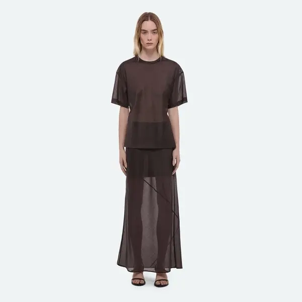 Helmut Lang Sheer Relaxed Tee