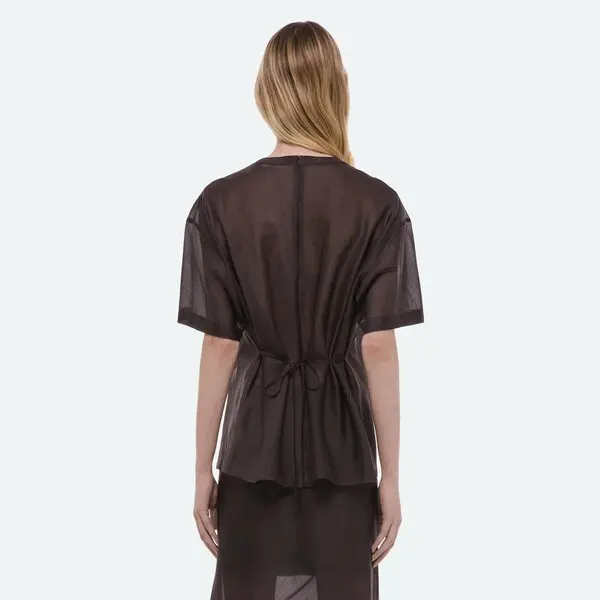 Helmut Lang Sheer Relaxed Tee