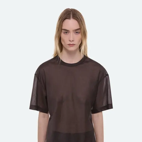 Helmut Lang Sheer Relaxed Tee