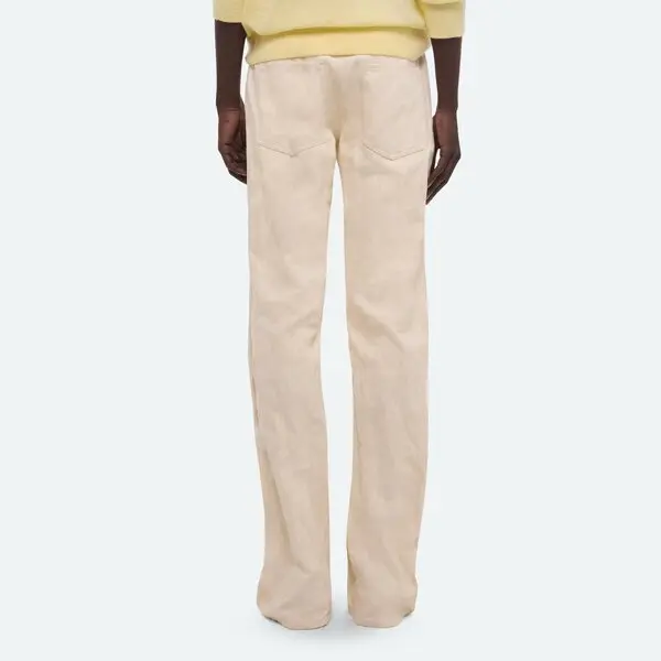 Helmut Lang Crushed Bootcut Jeans