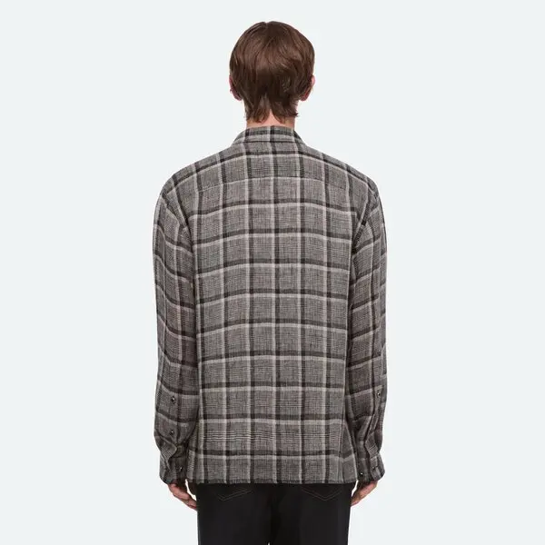 Helmut Lang Relaxed Plaid Shirt