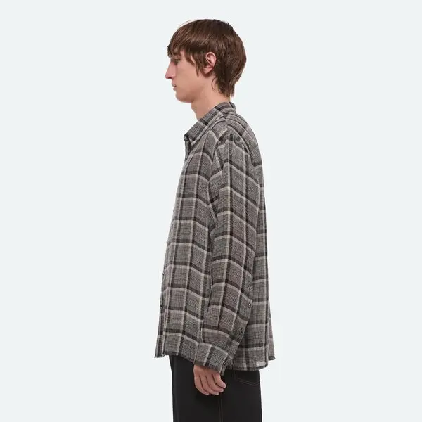 Helmut Lang Relaxed Plaid Shirt