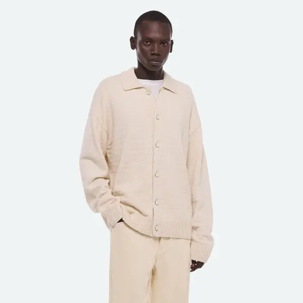Helmut Lang Slub Wool Shirt