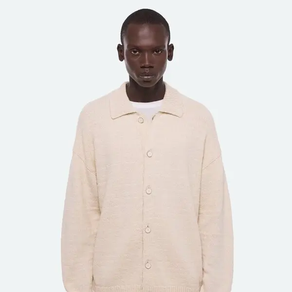 Helmut Lang Slub Wool Shirt