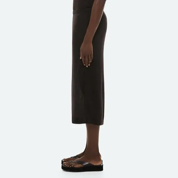 Helmut Lang Sheer Layered Midi Skirt