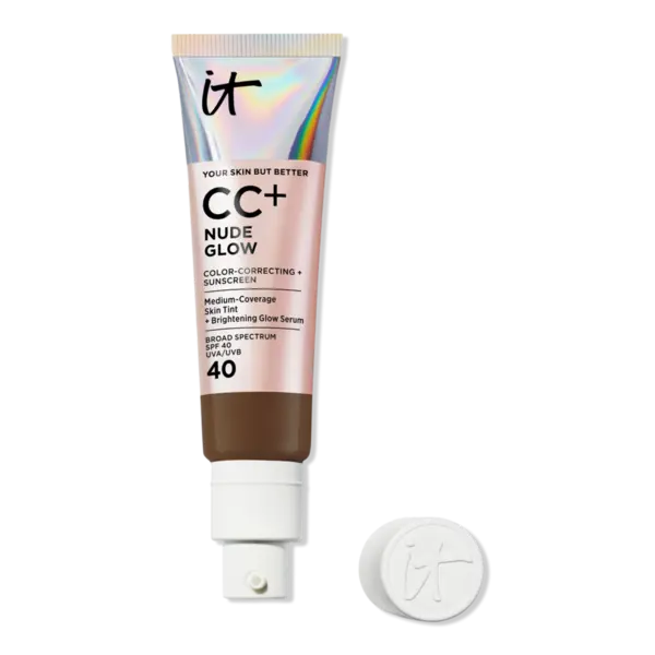 IT COSMETICS Cc+ Nude Glow Lightweight Foundation + Glow Serum With Spf 40 - Deep Cool