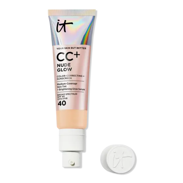 IT COSMETICS Cc+ Nude Glow Lightweight Foundation + Glow Serum With Spf 40 - Light Medium Warm