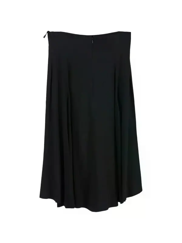 Alexander McQueen Pleated Midi Skirt