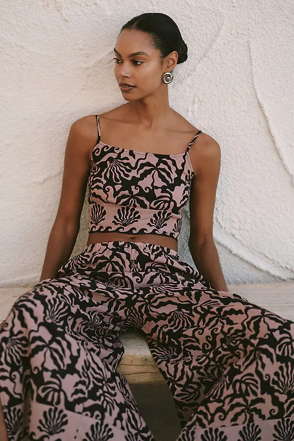 Sanctuary Side-slit Cropped Pants