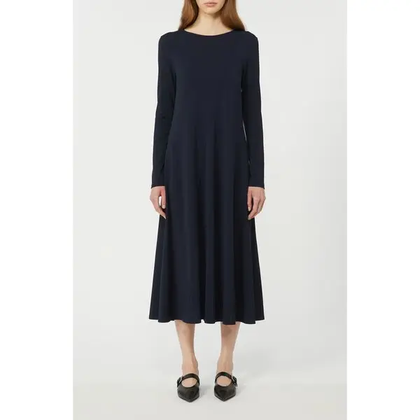 Max Mara Acro Long Sleeve Jersey Dress