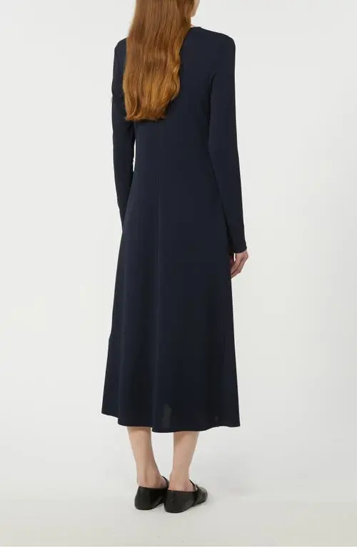 Max Mara Acro Long Sleeve Jersey Dress