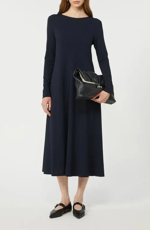 Max Mara Acro Long Sleeve Jersey Dress