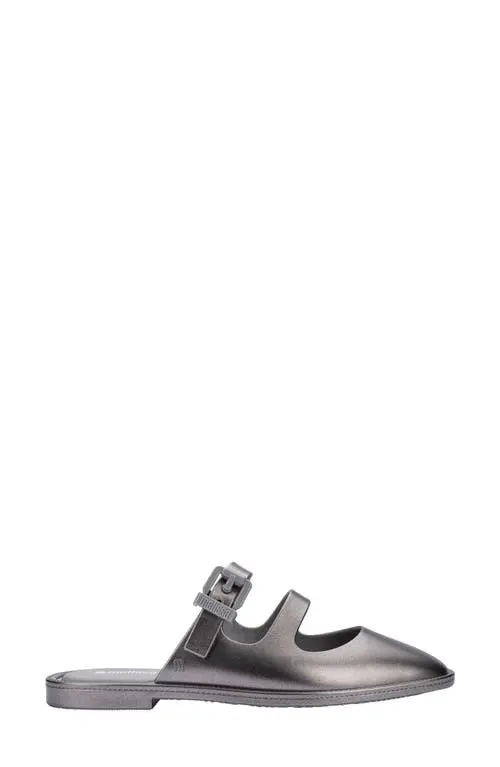 Melissa Anastasia Mary Jane Mule - Silver