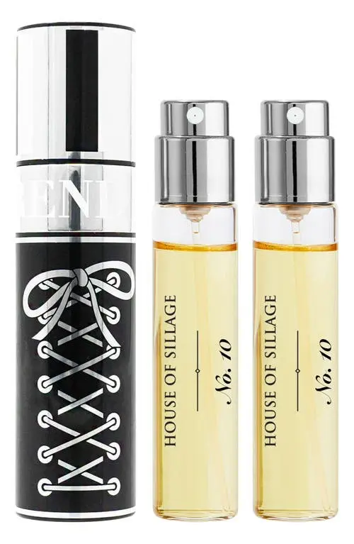 HOUSE OF SILLAGE The Trend No. 10 Lace Up Fragrance Travel Spray Set - No Color