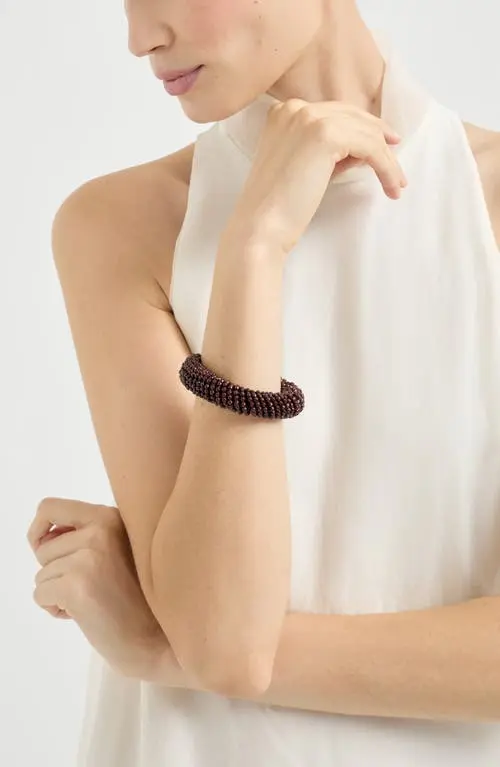 Brunello Cucinelli Beaded Chain Bracelet