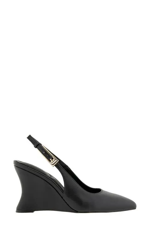 Bcbgmaxazria Xyla Slingback Pointed Toe Wedge Pump - Black