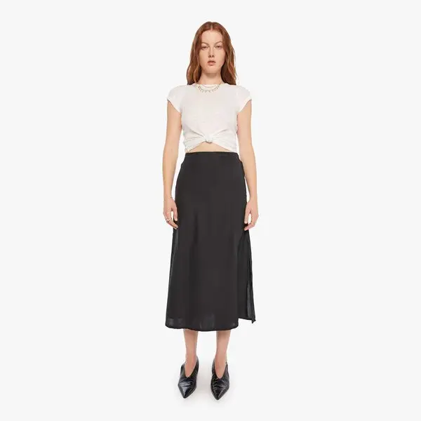 Natalie Martin Anita Midi Skirt - Black