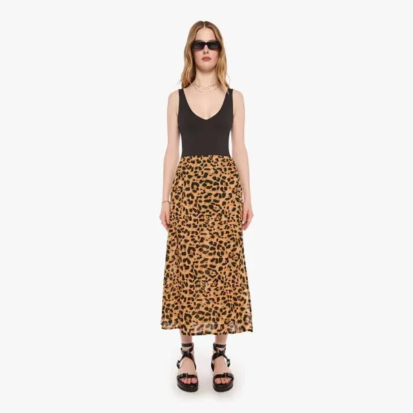 Natalie Martin Anita Midi Skirt - Leopard