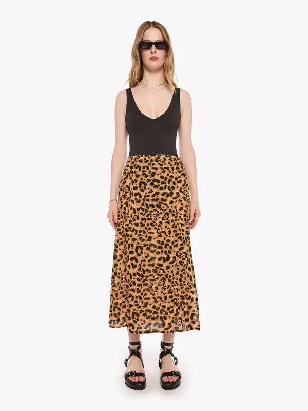 Natalie Martin Anita Midi Skirt - Leopard