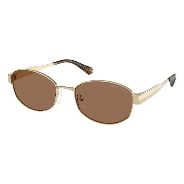 Michael Kors Oval Sunglasses - Light Gold (mk_1161_101473)