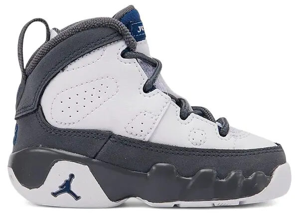 JORDAN 9 Retro Sneakers - White/french Blue/flint Grey