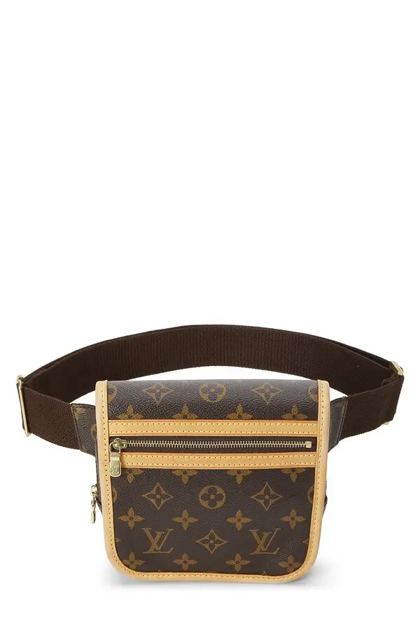 LOUIS VUITTON Monogram Bosphore Belt Bag - Brown