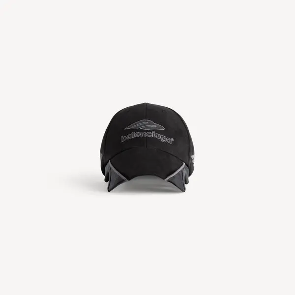 Balenciaga 3b Football Cap - Black