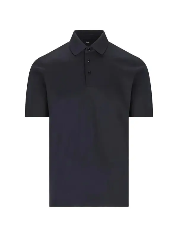 Herno Short Sleeves Polo Shirt - Blue
