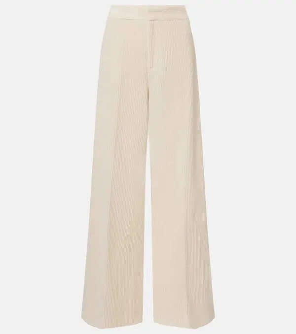 Etro Cotton Corduroy Wide-leg Pants