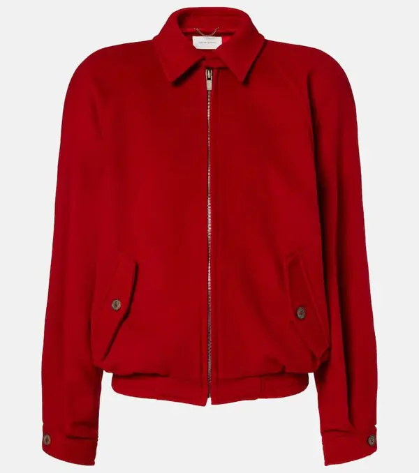 Magda Butrym Wool Bomber Jacket