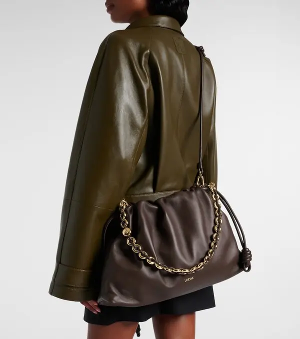 Loewe Flamenco Shoulder Bag - Brown