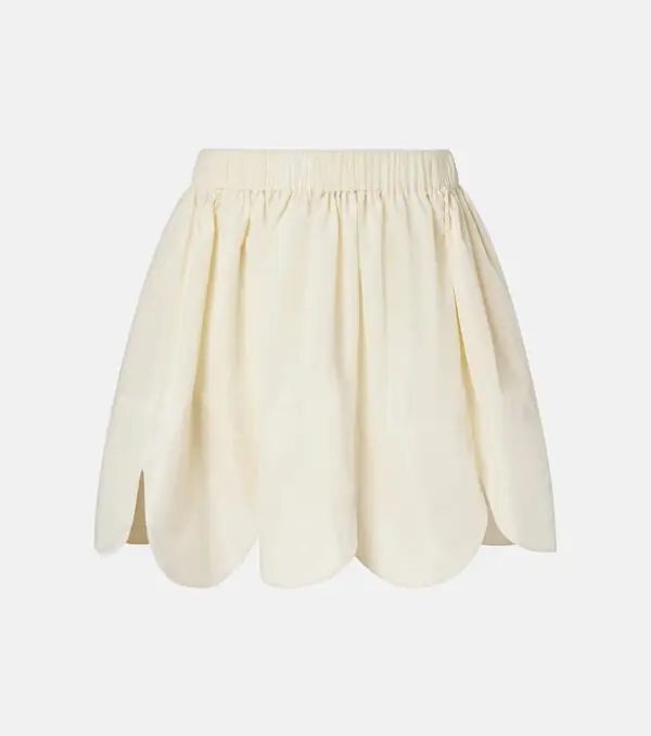 Simone Rocha Poplin Miniskirt